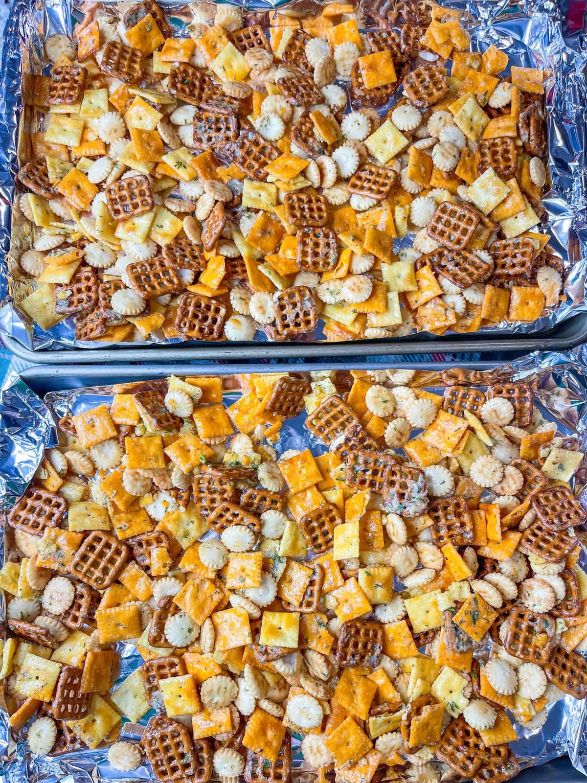 Homemade Cheez-It Snack Mix