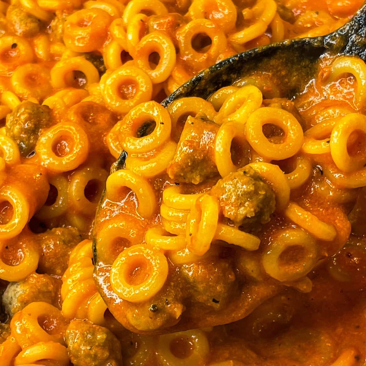 Homemade Spaghetti-o's