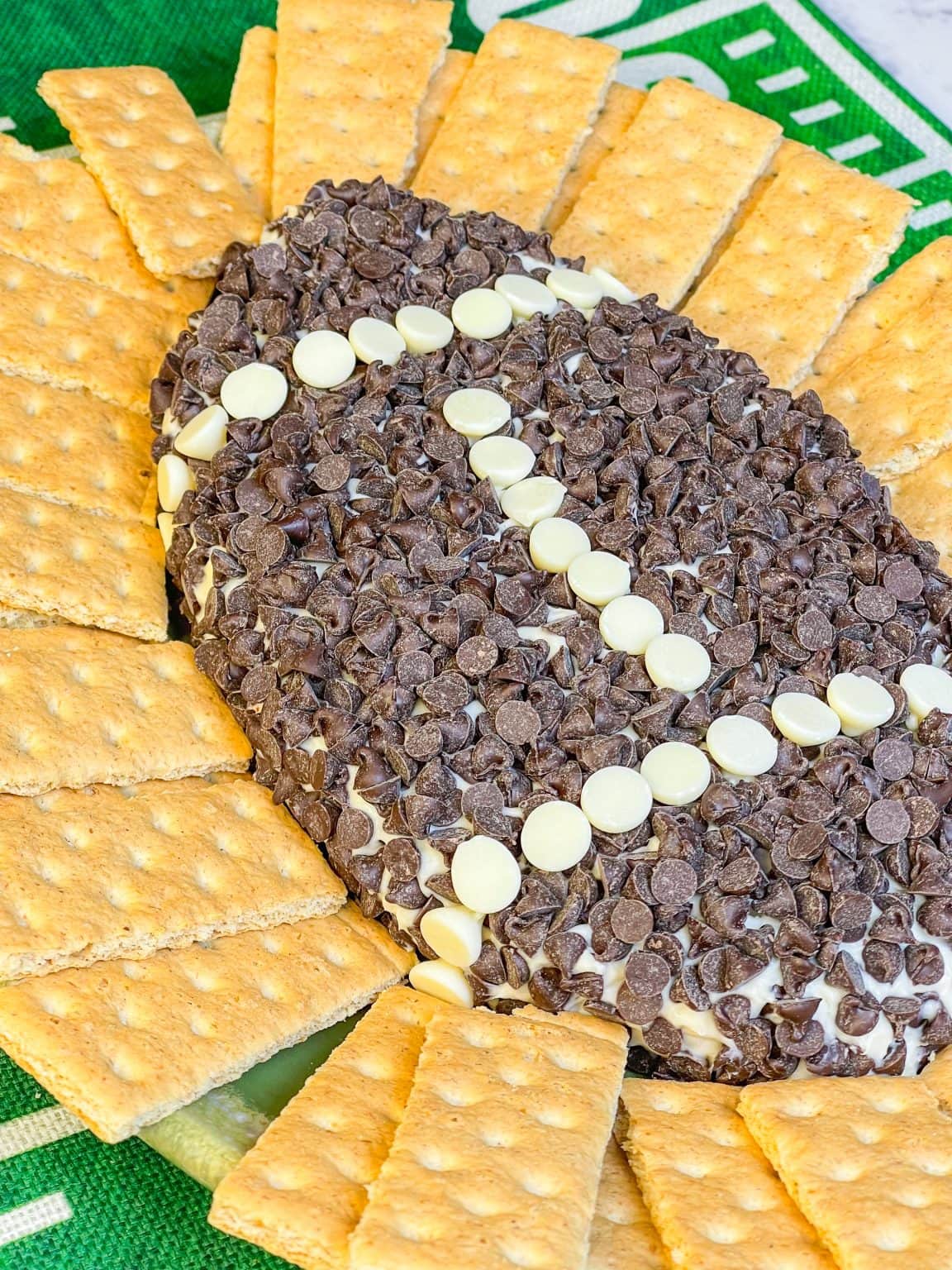 Football Cheesecake Dip