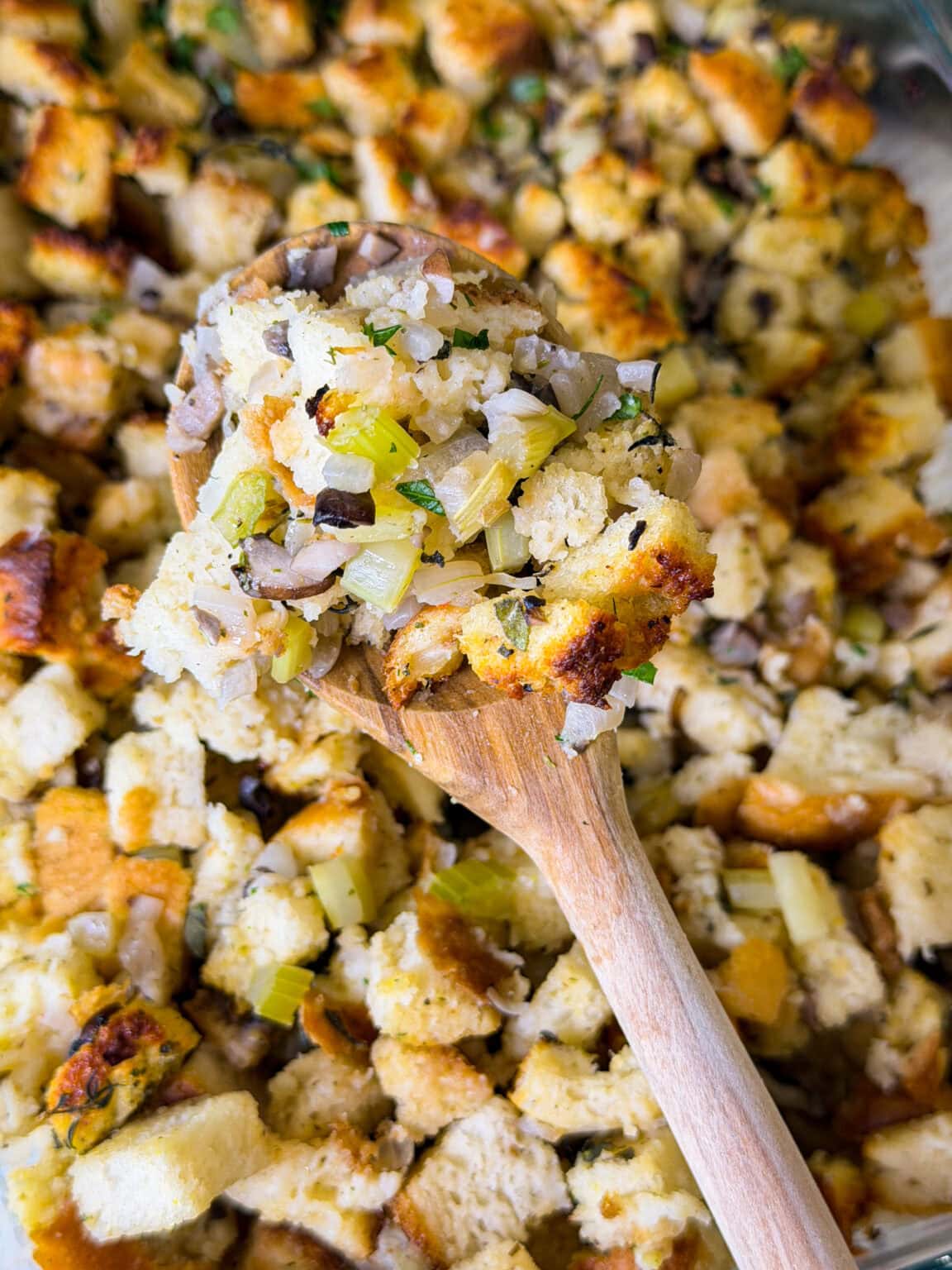 Make-Ahead Stuffing (or Dressing!)
