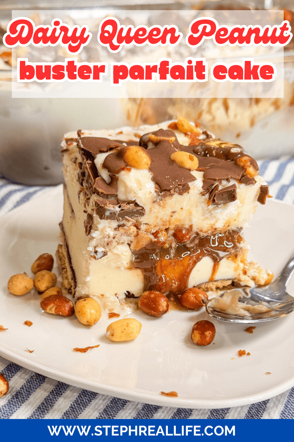 Dairy Queen Peanut Buster Parfait Cake - Dessert Recipes